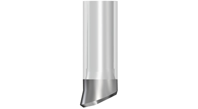 Titanium Cylinder Angled